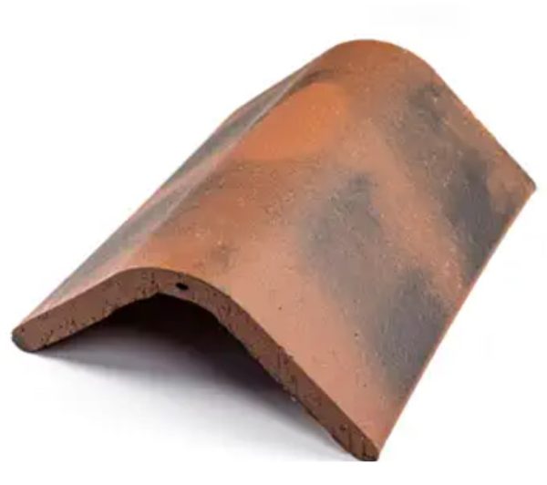 Clay 305mm hogs back ridge - Thames Roofing & Building Supplies Ltd.